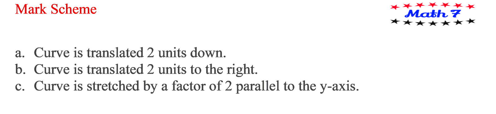 Math Seven – IB Math